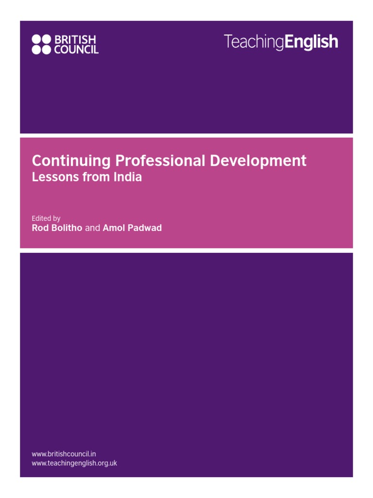 CPD Lessons Book | PDF | Teacher Education | Teachers