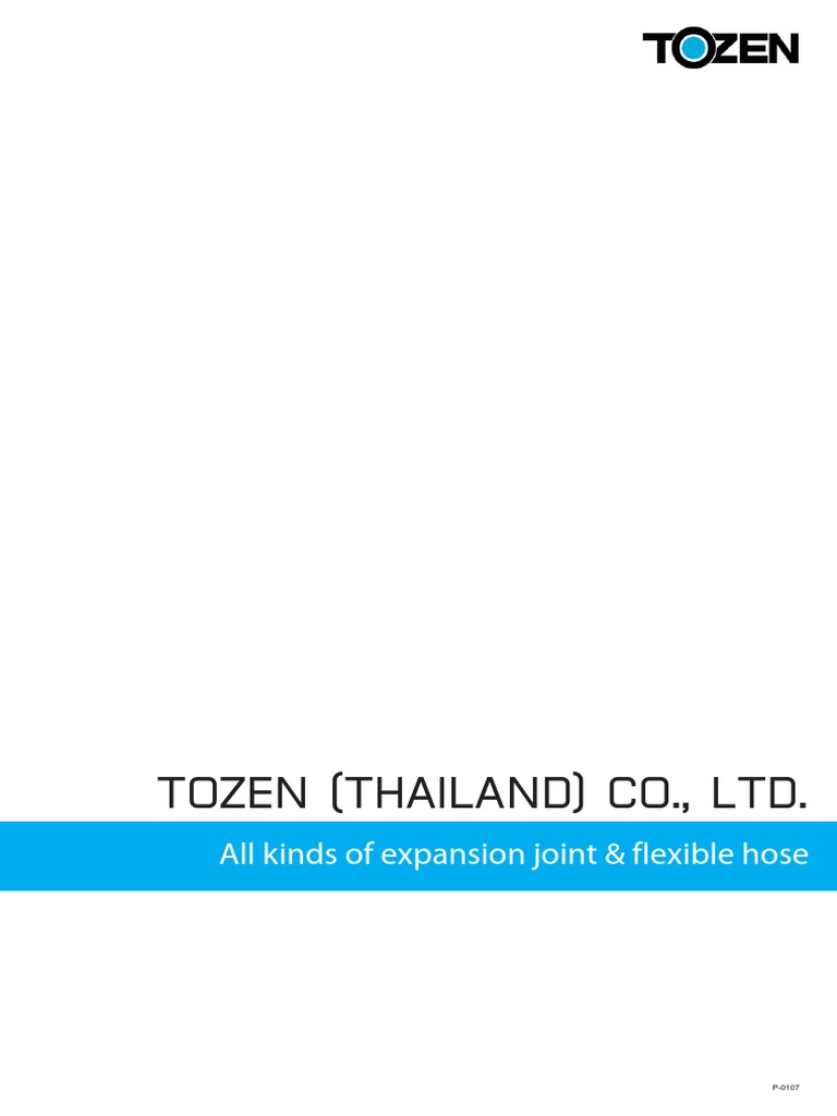 Tozen Flex JT | PDF | Valve | Pipe (Fluid Conveyance)