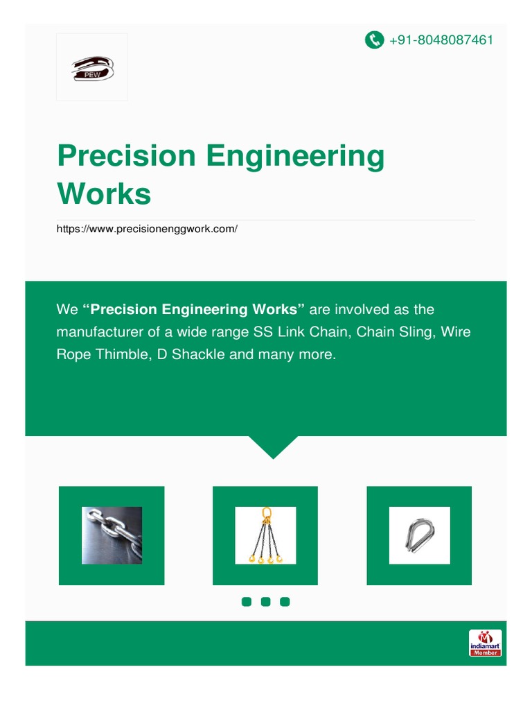 "Precision Engineering Works" Are Involved As The | PDF | Wire | Steel
