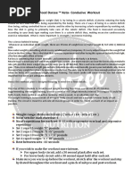 Cybergenics Total Bodybuilding System Workout PDF | PDF | Physical ...