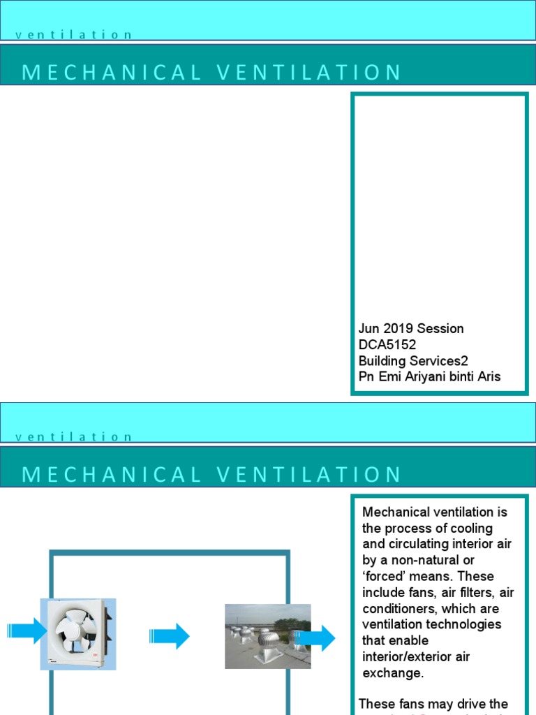 Mechanical Ventilation 1.0 | Download Free PDF | Ventilation ...