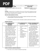 Angina Treatment: GTN Infusion Protocol | PDF | Causes Of Death | Angiology