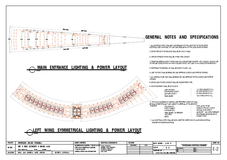 General Notes and Specifications: Roof Line Roof Line | PDF ...