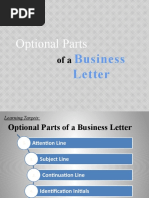Special Notations in Business Letters | PDF | Mail | Printing