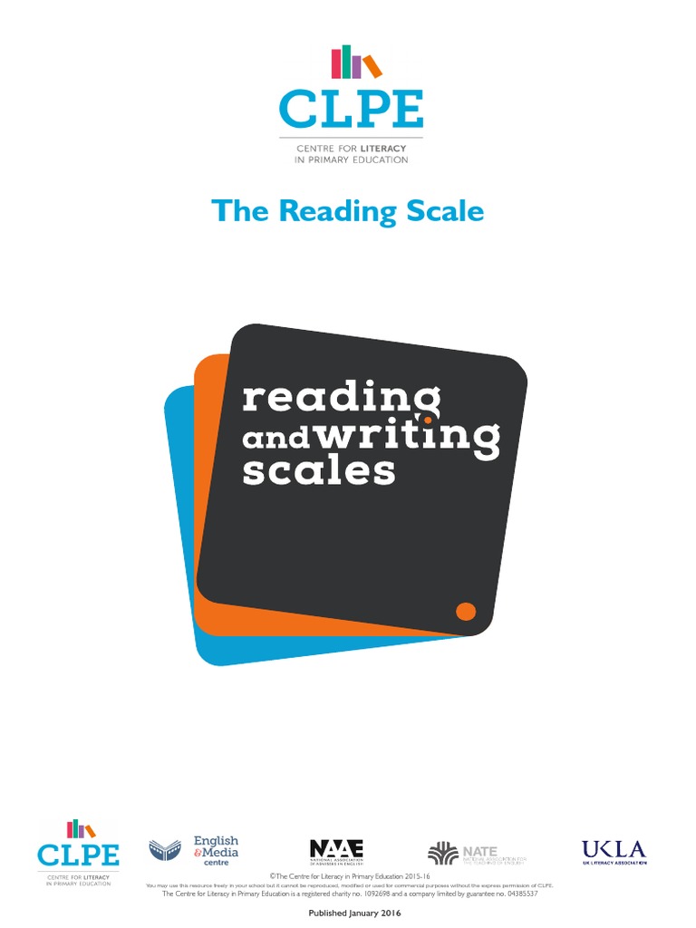 The Reading Scale - CLPE | PDF | Learning To Read | Phonics