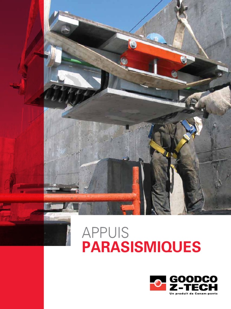 Goodco Z Tech Appuis Parasismiques | PDF | Génie parasismique ...