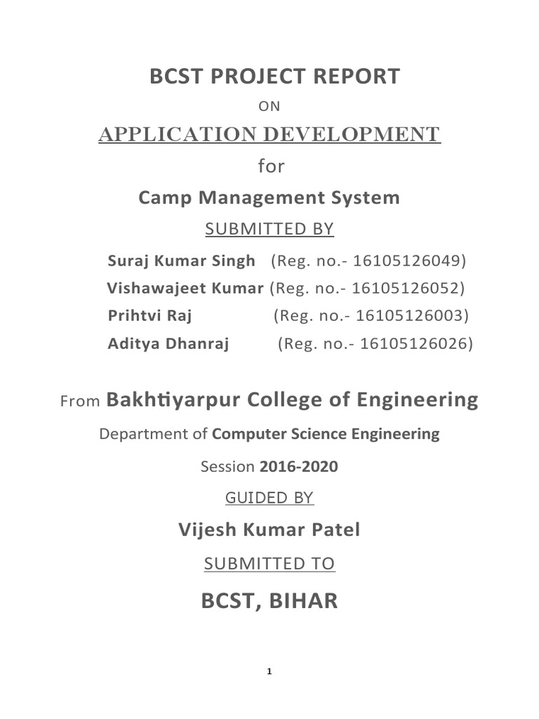 BCST Report | PDF | Ajax (Programming) | Java Script