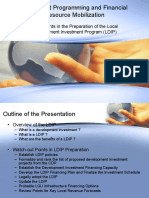 The Local Development Investment Program (LDIP) : - The Main ...