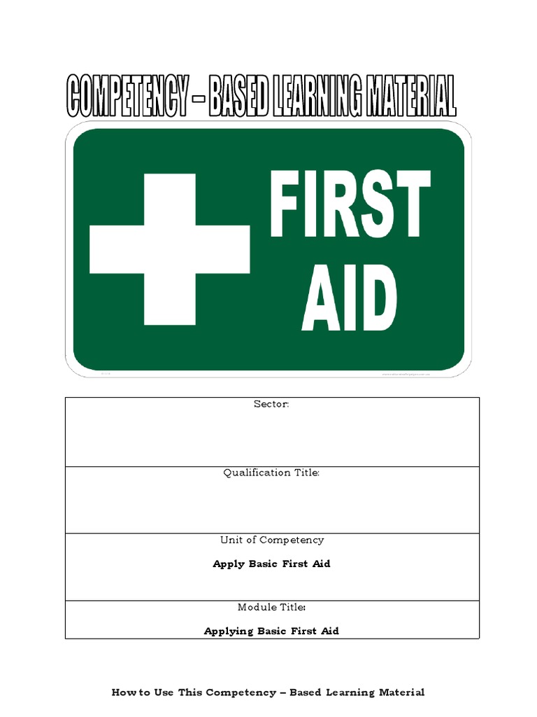 Common Apply Basic First Aid | PDF | First Aid | Cardiopulmonary ...