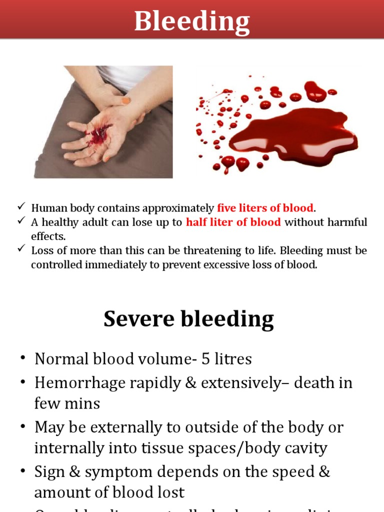 Control Bleeding & Shock | PDF | Shock (Circulatory) | Bleeding