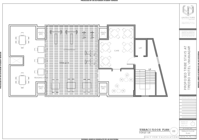 D20.04 - TTV - PD - 2020.03.11-Terrace Floor Plan | PDF | Technical ...