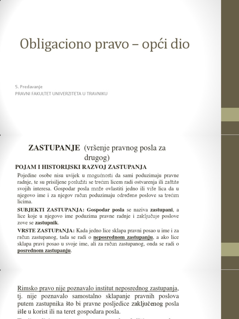 Predavanje R I V Obligacije | PDF