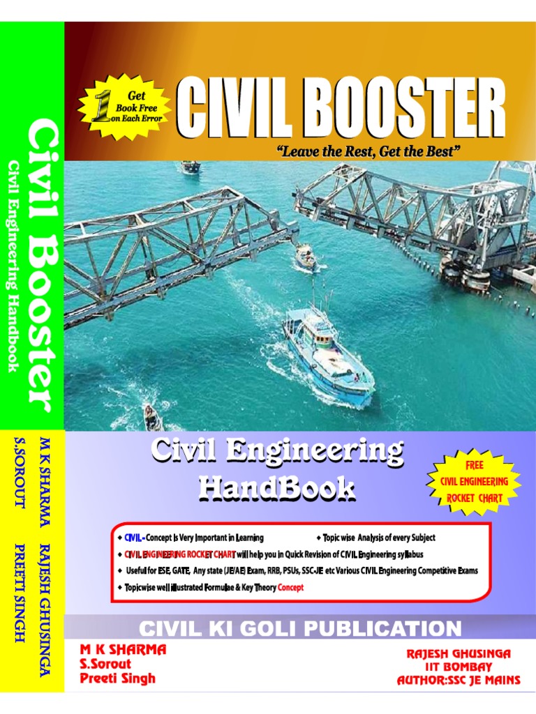 Civil Engineering Hand Book | PDF | Deep Foundation | Soil Mechanics