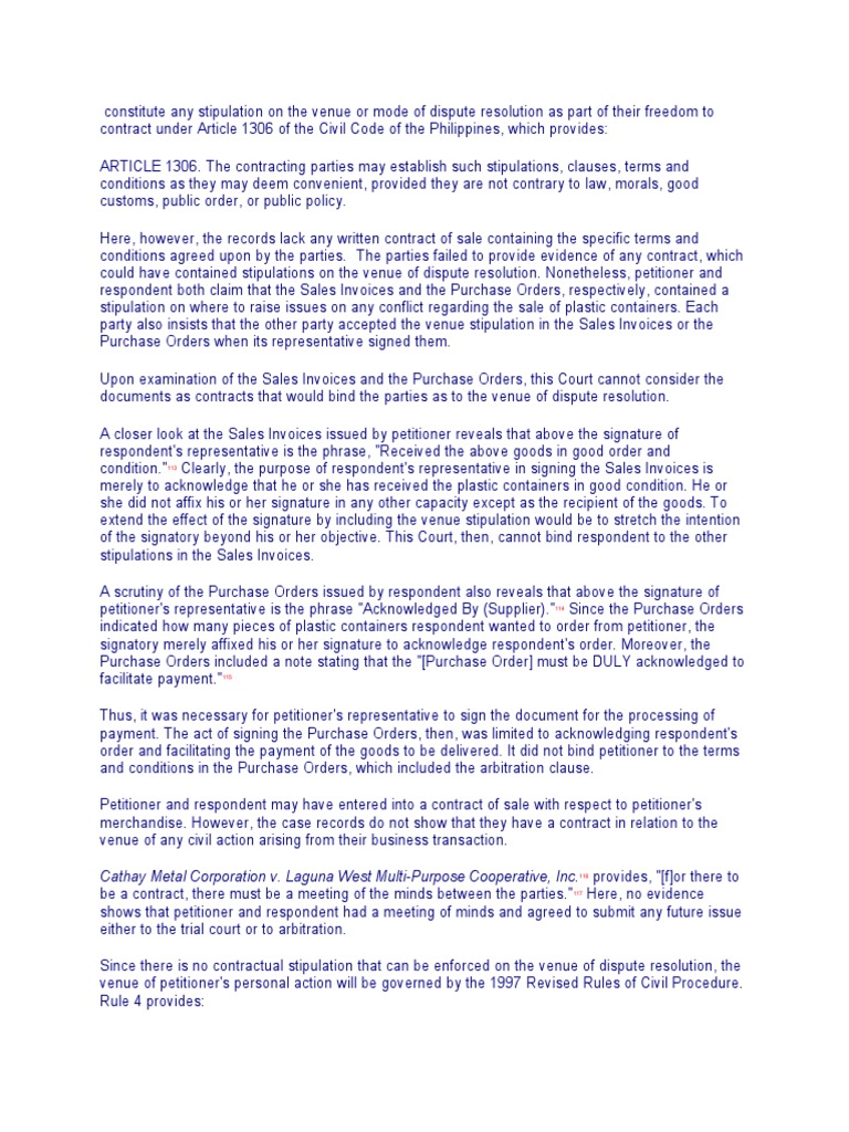 Cathay Metal Corporation v. Laguna West Multi-Purpose Cooperative, Inc ...