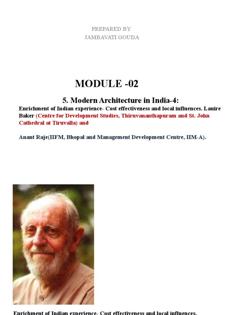 Module 02 B | PDF | Architectural Design | Architecture