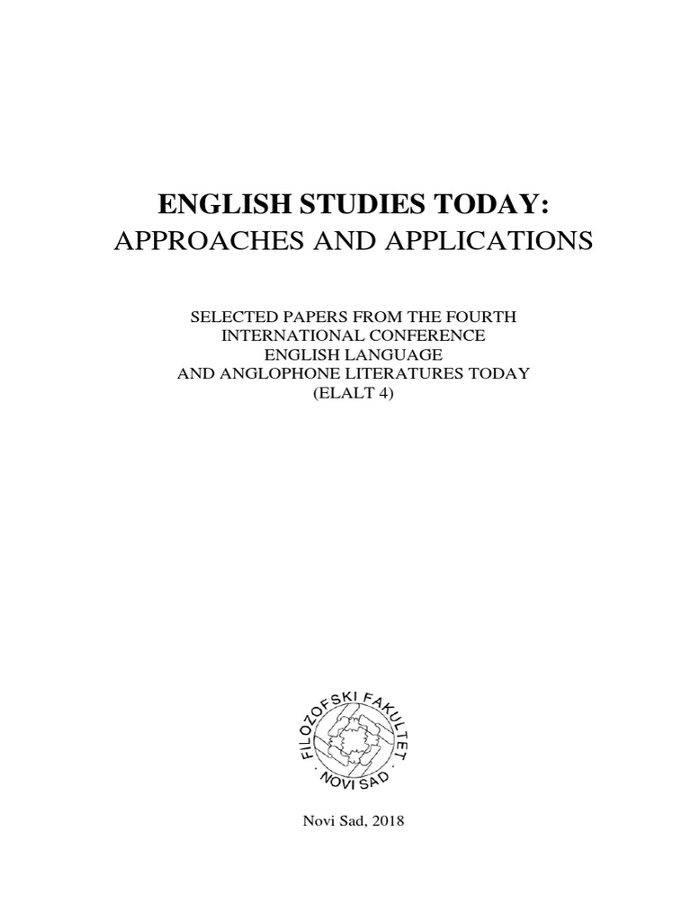 Literary Wit As A Means of Creative Communication in The Selected ...