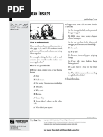 Shakespearean Insult Generator | PDF