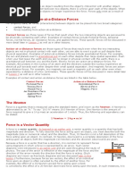 Force and Pressure | PDF | Force | Pressure