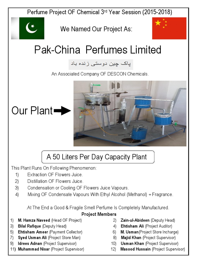 Perfume Project PDF | PDF