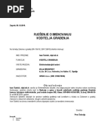 Izjava Primjer | PDF