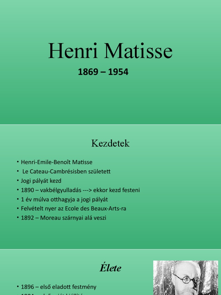 Henri Matisse | PDF