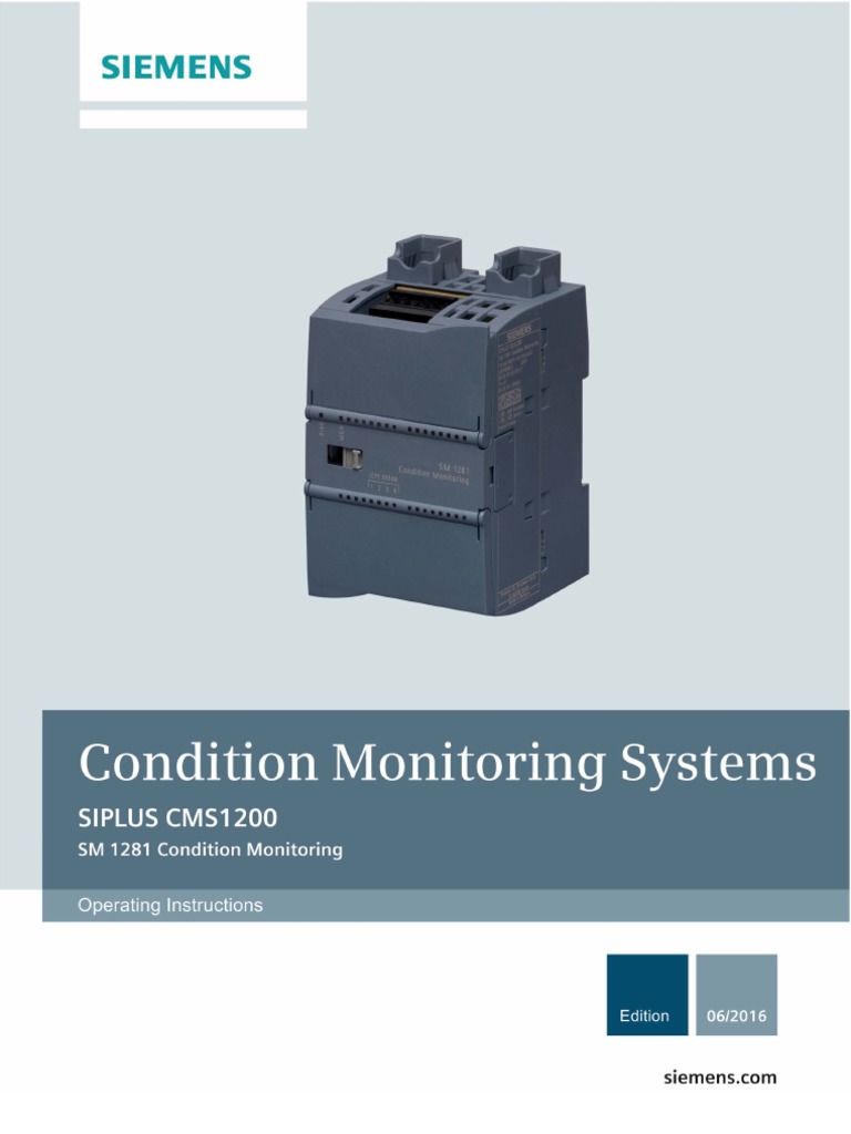 cms1200 sm1281 Operating Manual en-US en-US | PDF | Power Supply ...