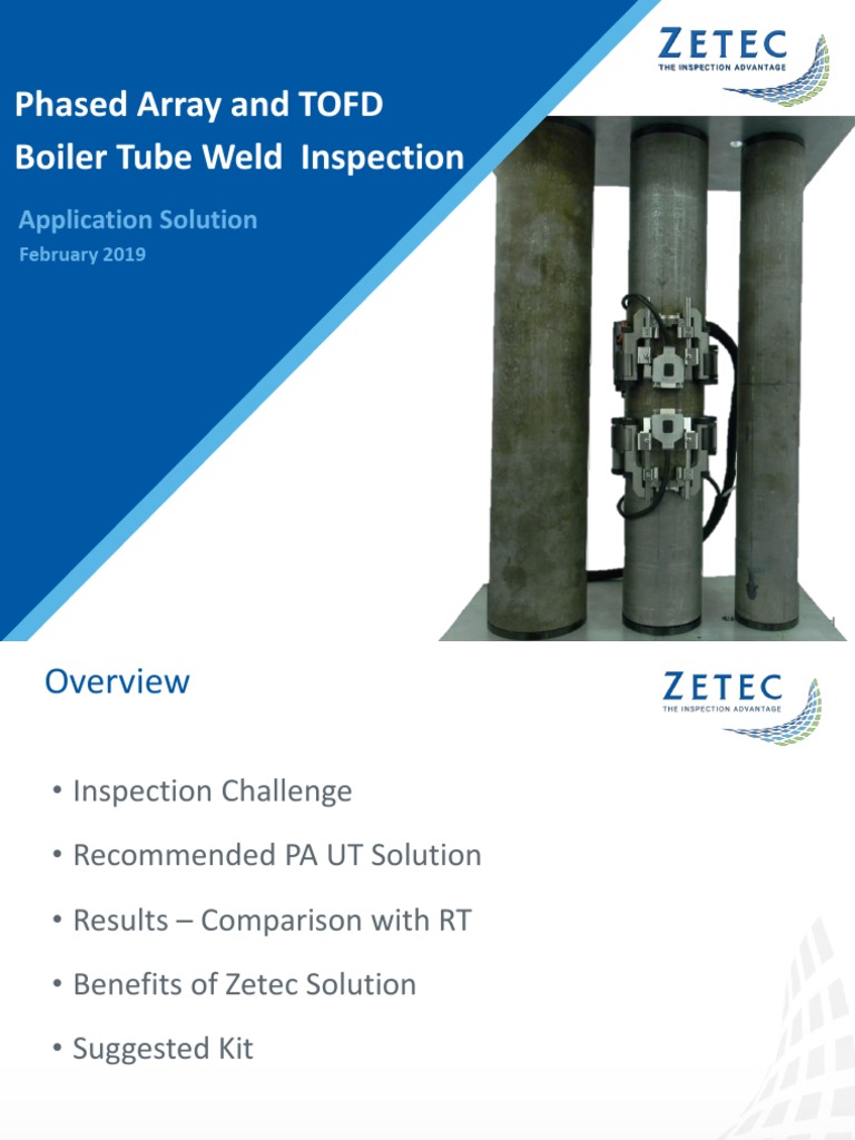 Solution - Boiler Tube PA UT and TOFD - Complete - R20190214 | PDF ...