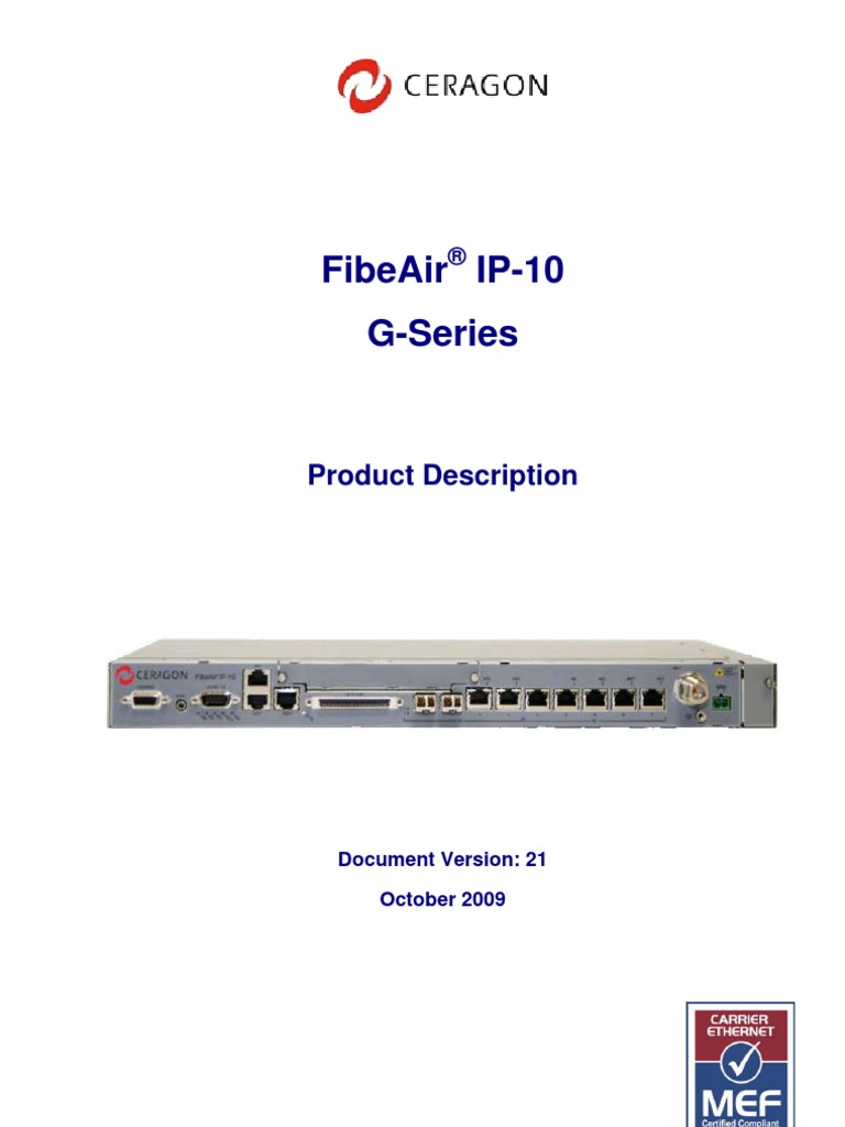 New Ceragon MW Product IP10 | Quality Of Service | Network Topology