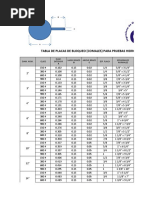 TABLA de COMALES de Calculo para Comal | PDF