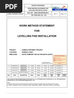 Qatif Method Statement Grouting | PDF | Specification (Technical Standard) | Concrete