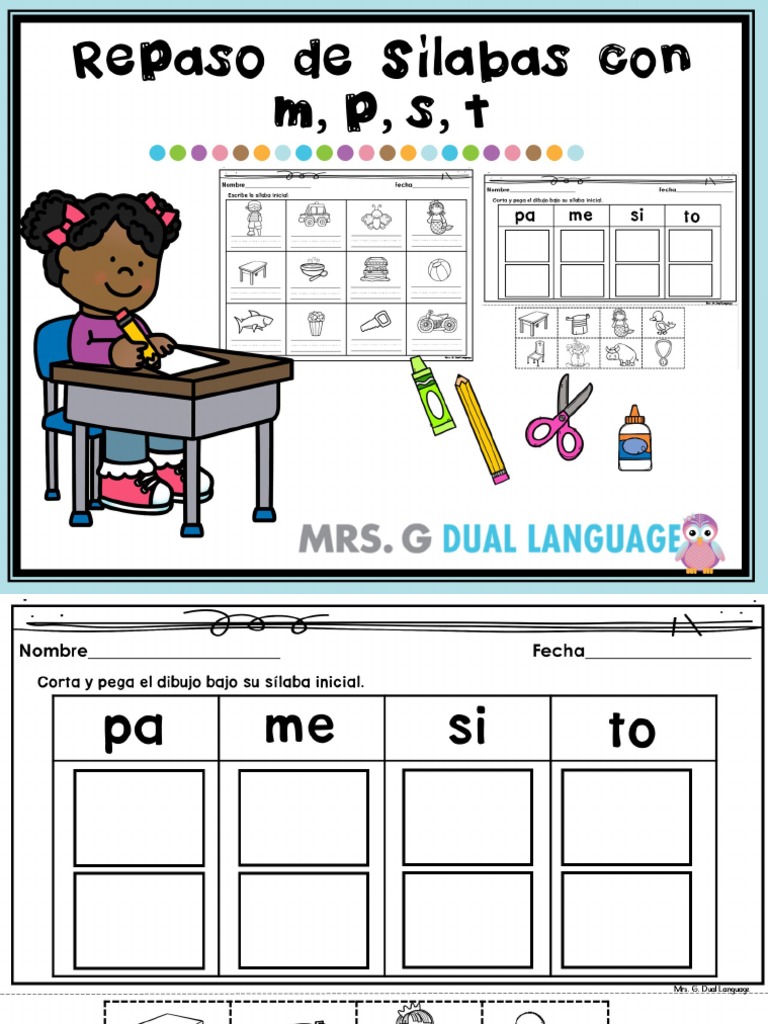 Recursos de Sílaba en Español para Clases | PDF