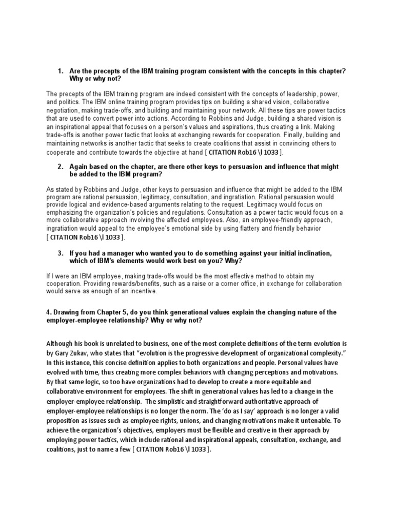 Organizational Behavior - Case Study 02 | Persuasion | Motivation