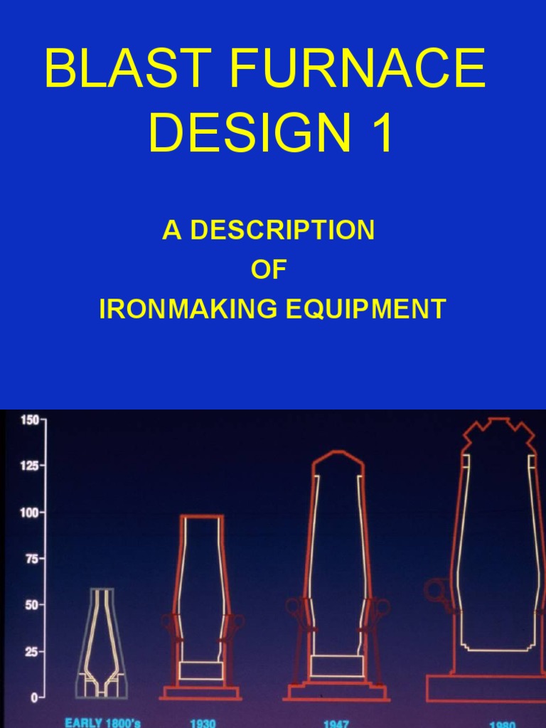 Blast Furnace Design 1: A Description OF Ironmaking Equipment | PDF ...