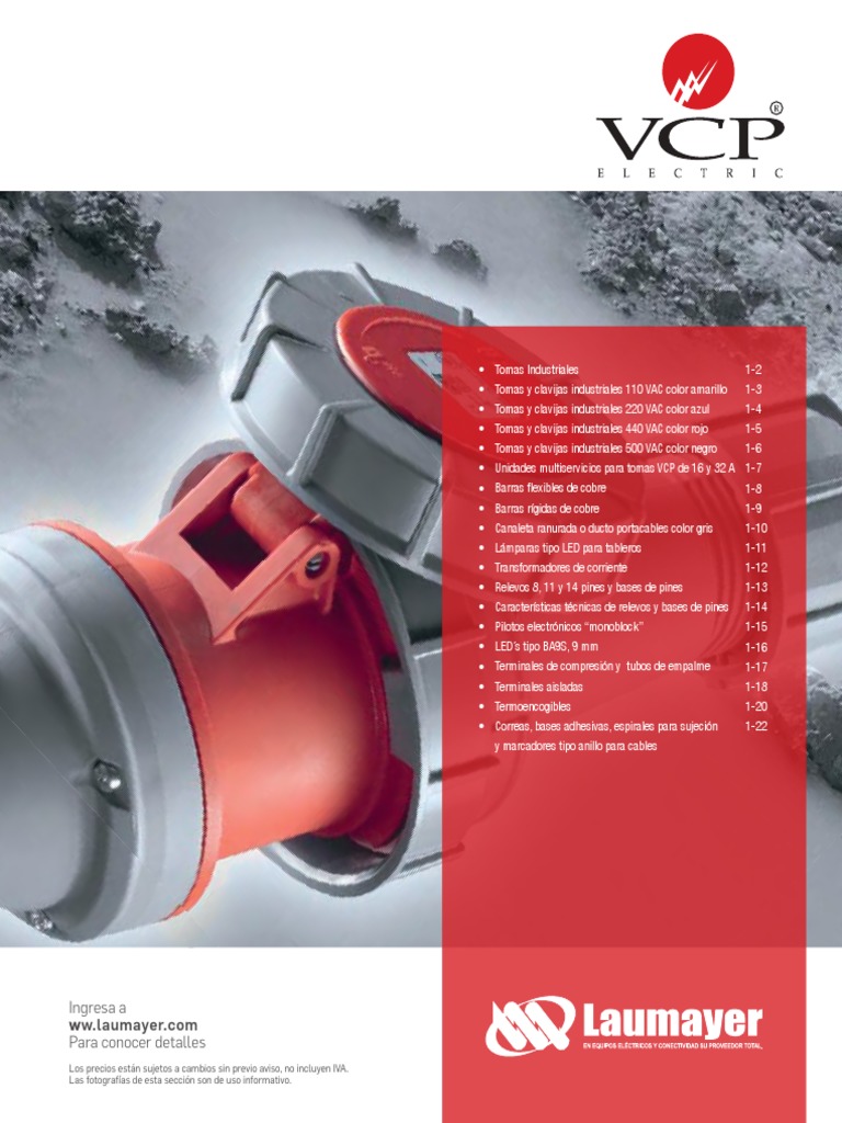 01 VCP Electric | PDF | Corriente eléctrica | Materiales