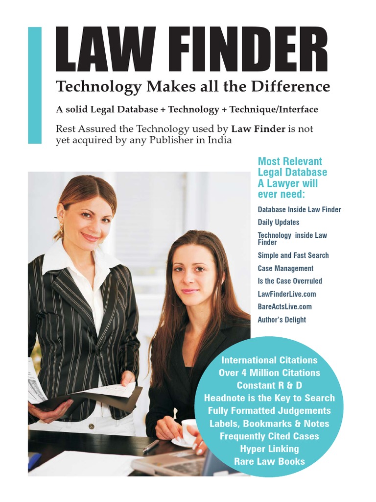 Law Finder: Technology Makes All The Difference | PDF | Web Search ...