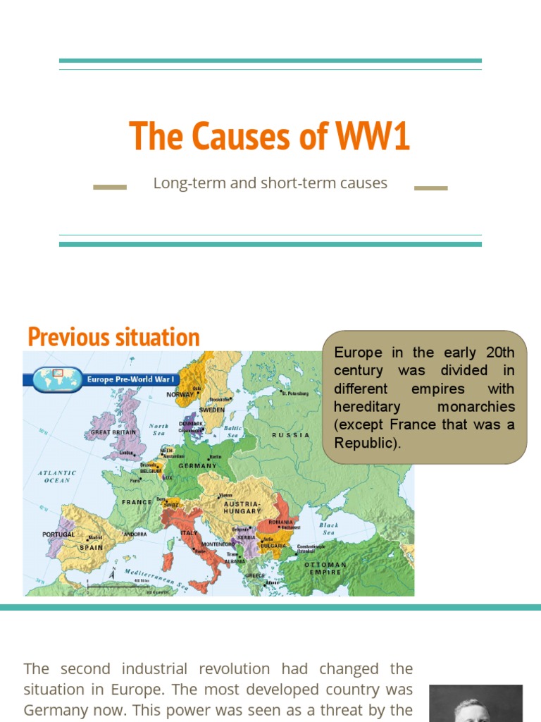 Causes of ww1 | PDF | Allies Of World War I | World War I