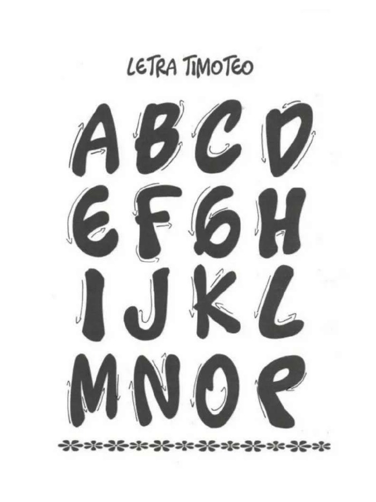 Plantillas Letras | PDF