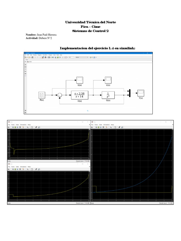 Implementación en True Time Matlab | PDF | Métodos y materiales de ...