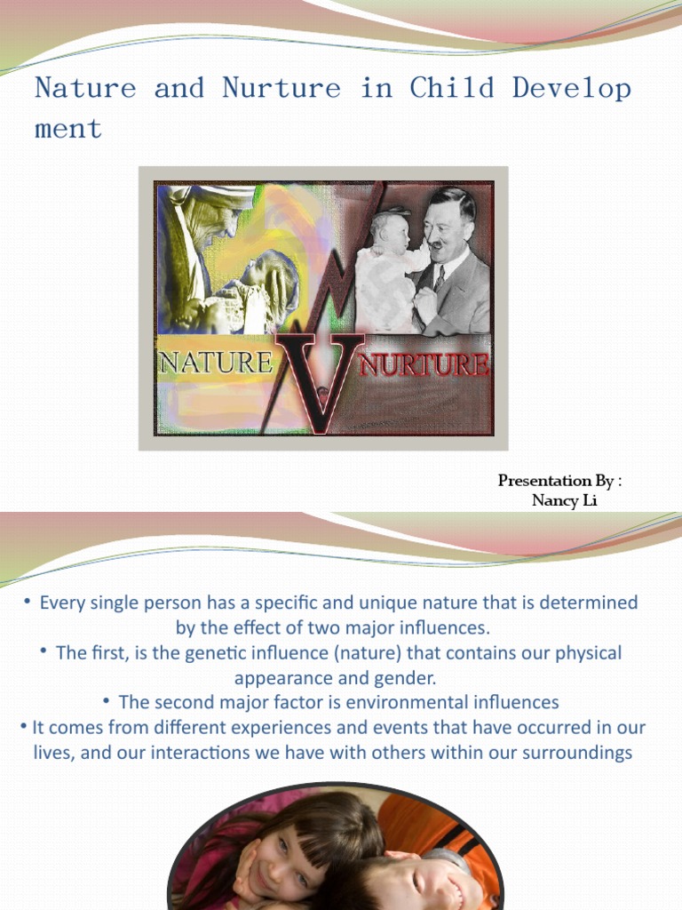 Nature and Nurture in Child Development | PDF | Genetics | Temperament