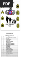 Army Leader's Book Template Guide | PDF | Military Organization ...