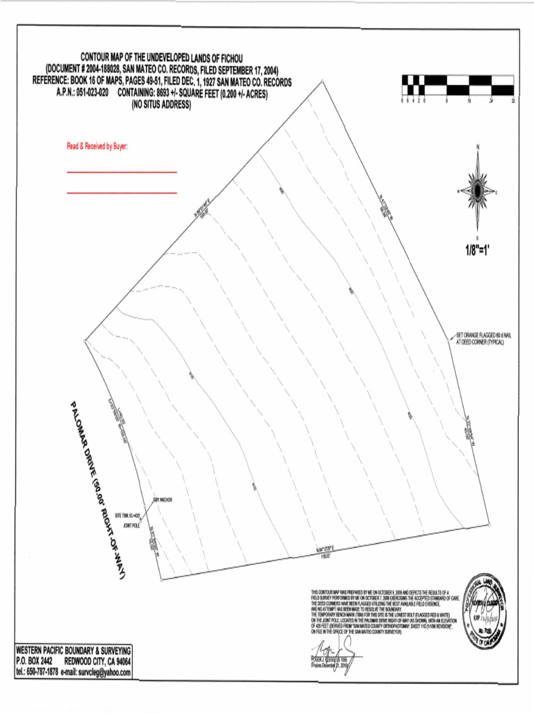 Topo Survey Map | PDF