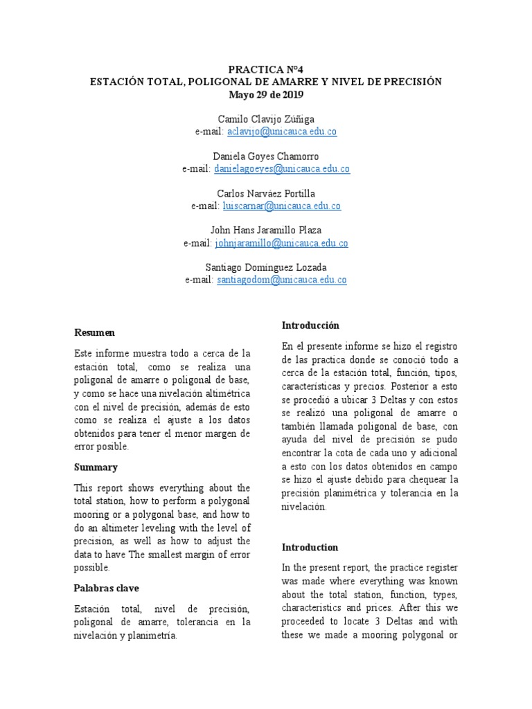 Practica N4 | PDF | Equipo | Física Aplicada e Interdisciplinaria