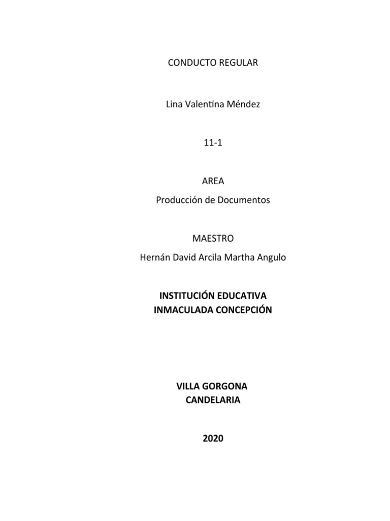 Conducto Regular | PDF | Comunicación | Realimentación