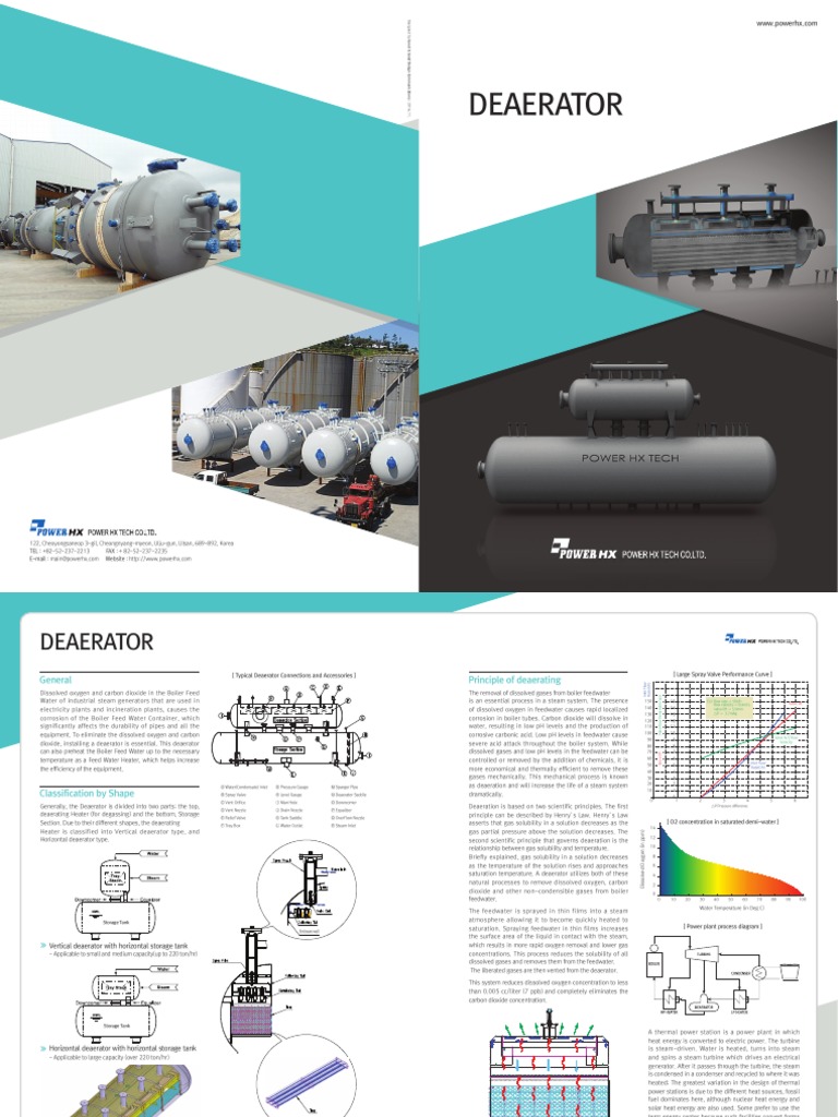 Deaerator | PDF | Energy Technology | Physical Sciences