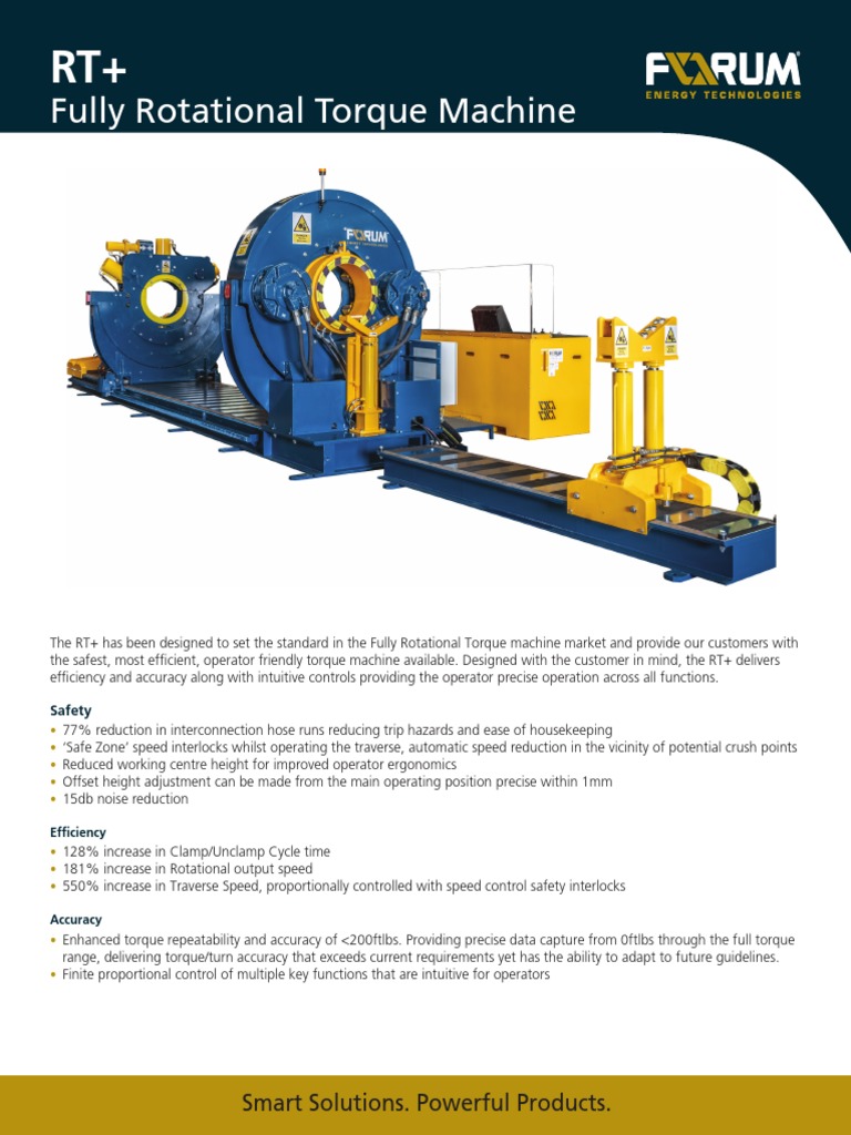 TORQUE TURN - RT-Datasheet | PDF | Torque | Manufactured Goods