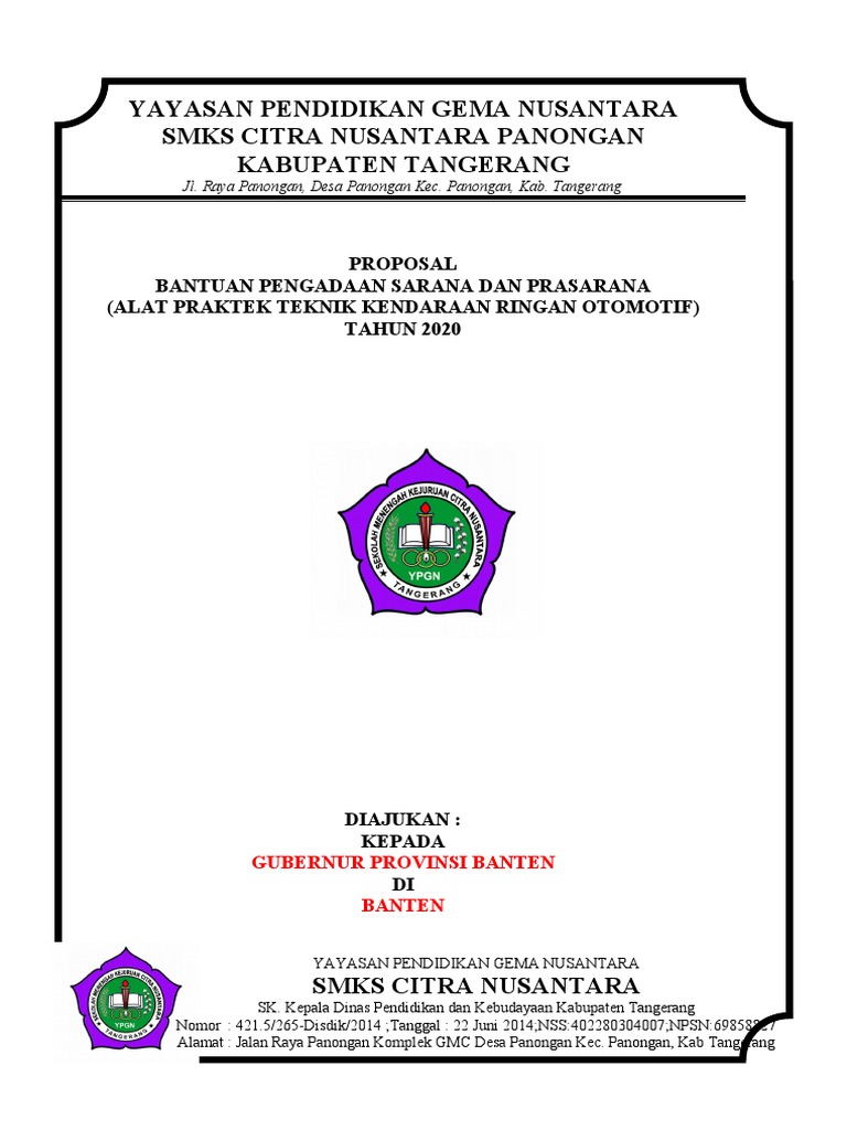 Proposal Alat Tkro | PDF | Karier & Perkembangan