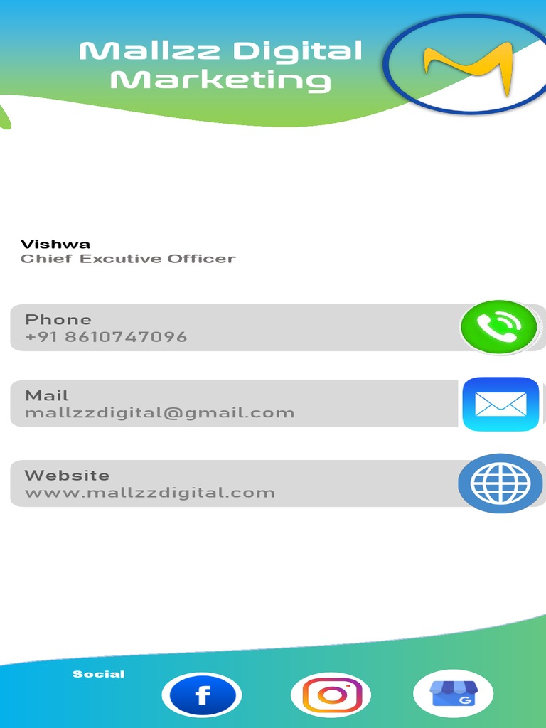 Mallzz Digital Marketing: Phone Phone | PDF
