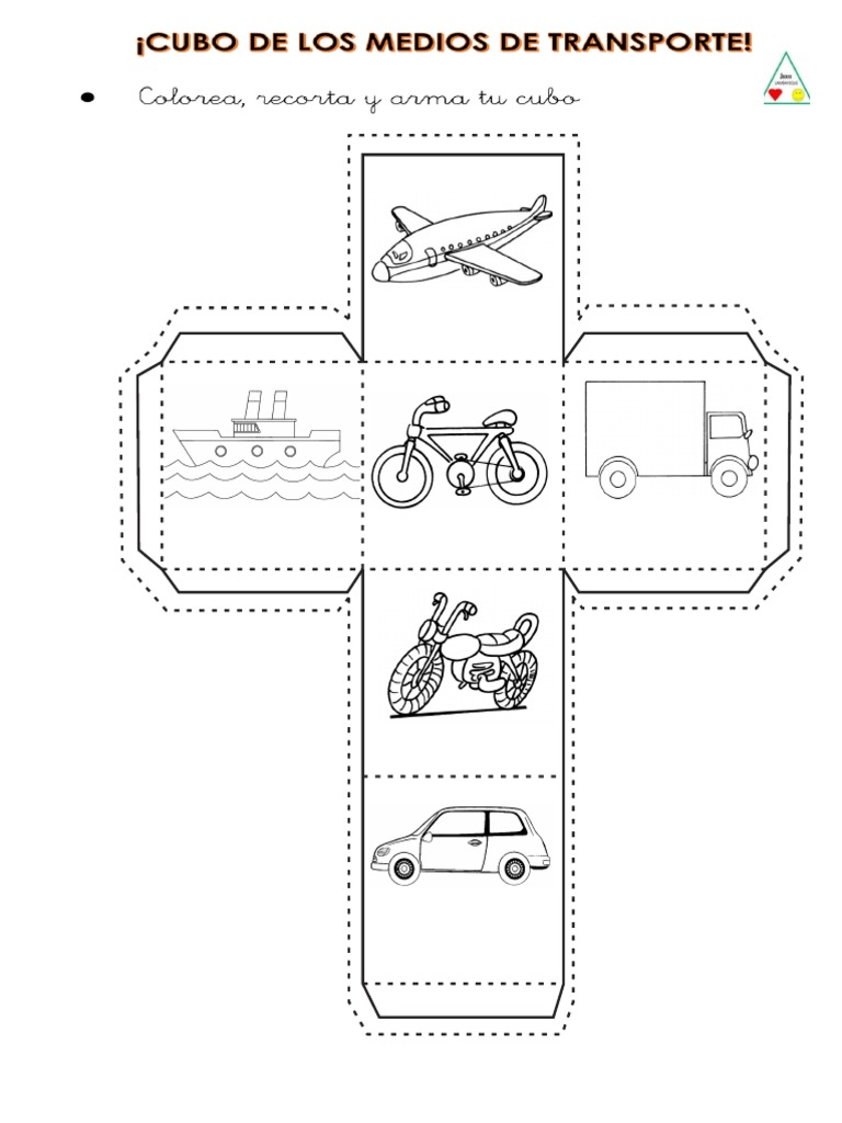 Hoja de Trabajo - Medios de Transporte | PDF