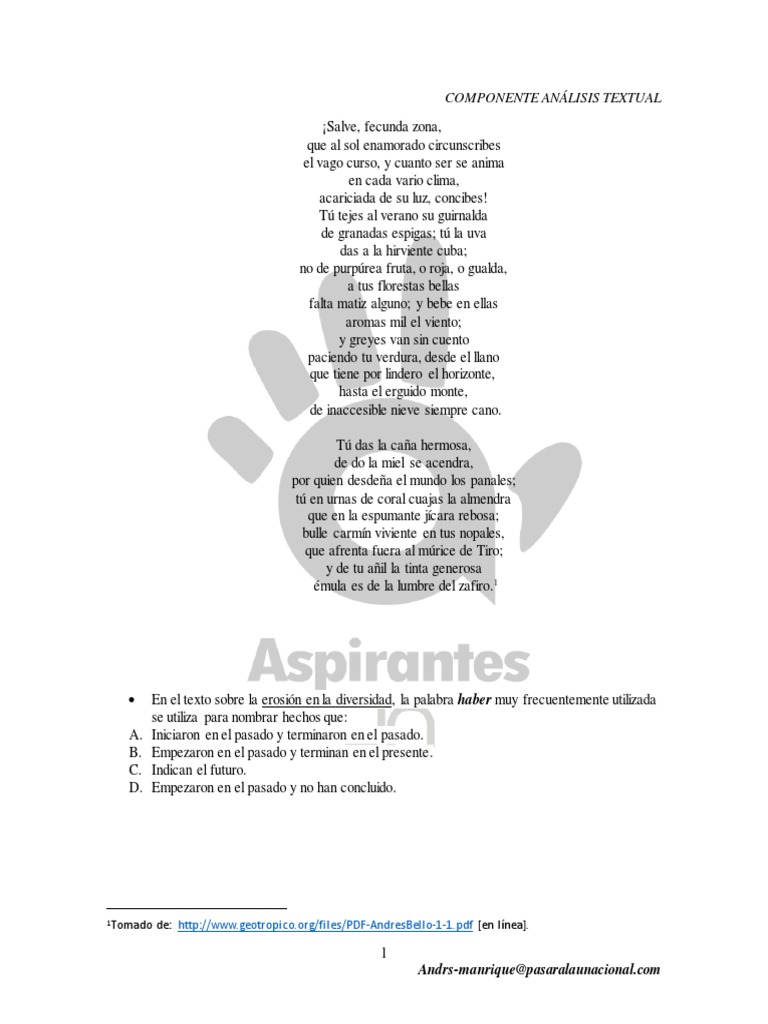 Preguntas de Examen para Aspirantes a la UN | PDF | Baruch Spinoza ...