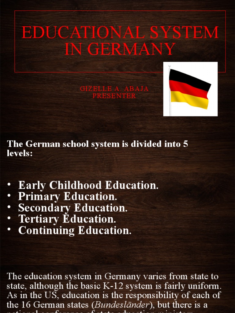 Overview of Germany's Education System | PDF | Child Care | Relationships